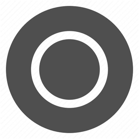 circle radio button status icon