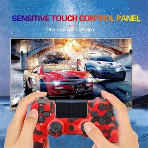 Ps4 Wireless Game Controller With Dual Vibration 6 Axis Motion Sensor Gaming Gamepad At Rs 1200