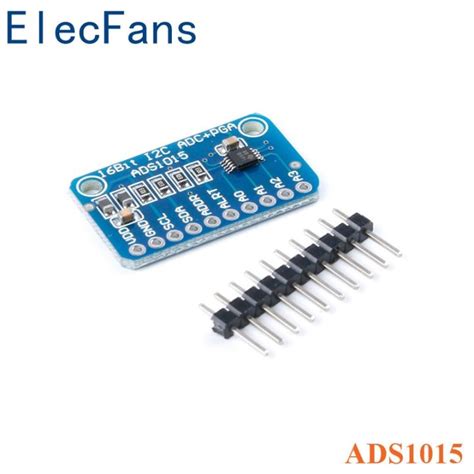 Ads1015 Ultra Small Adc 12 Bit Adc Analog To Digital Converter Development Board Module 2 5 5v