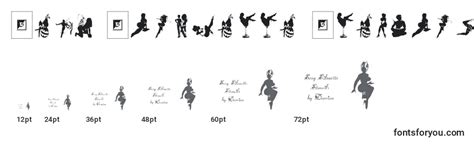 Sexy Silouette Stencils Font Download For Free Online