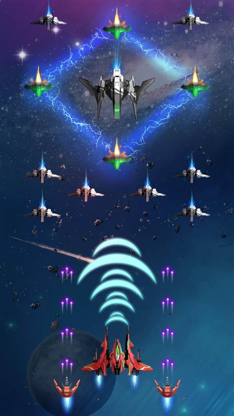 android 용 space wars spaceship shooting 다운로드
