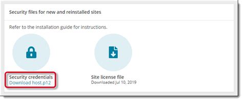 Install Security Credentials Server Install Security Credentials Server