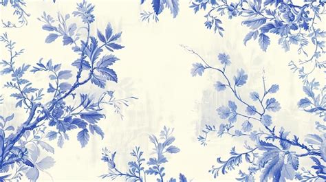 Premium Photo Toile Pattern Wallpaper