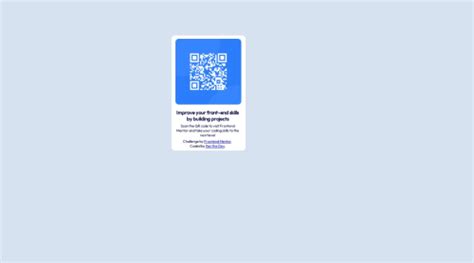 Frontend Mentor Qr Code Box Css Flex Box Coding Challenge Solution