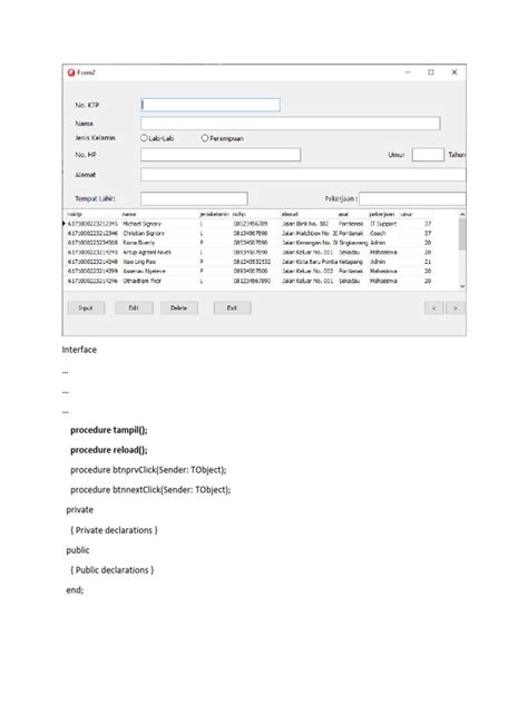 Source Code Adoquery Crud Pdf Computing Information Retrieval