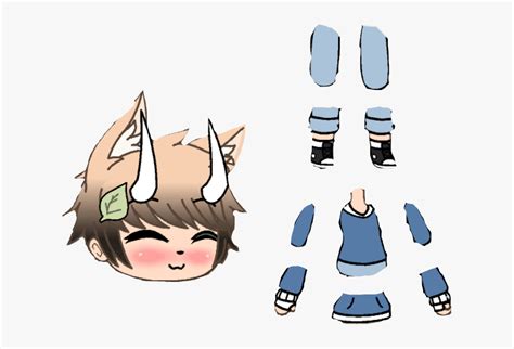 Gacha Life Base Body Parts