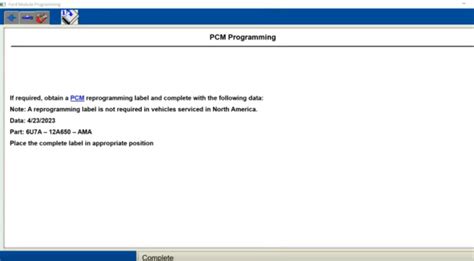 How To Program Code Used Ford Module