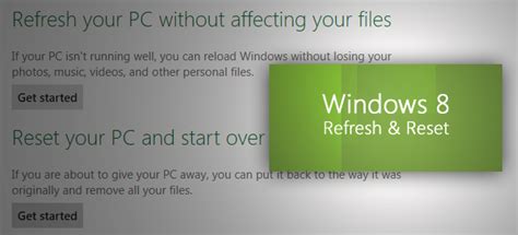 How To Refresh Or Reset Your Windows PC Complete Guide
