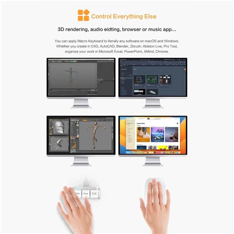 Rgb 3 Key Macro Mini Keyboard For Photoshopgaming Hotswap Keypad Co Sikai Case