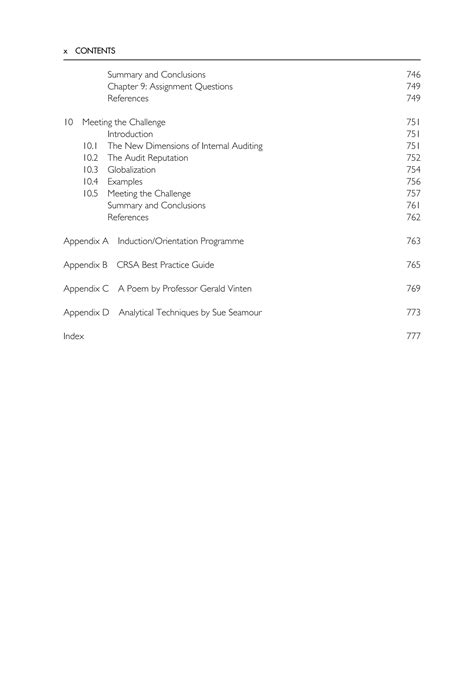 The Internal Auditing Handbook Pdf