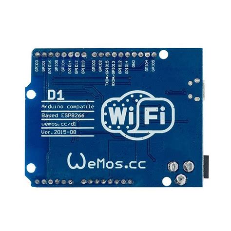 Placa WeMos D R Wifi ESP Baú da Eletrônica Baú da Eletrônica Componentes Eletrônicos