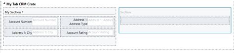 Add Tabs Sections In Form CRM Crate