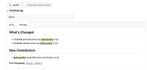 使用 Github Action 自动构建 Release 版本