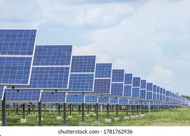 Rows Array Photovoltaics Solar Cells Solar Stock Photo 1781762936 Shutterstock