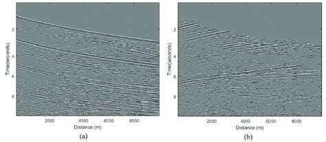Downgoing Events Obtained From Applying The Dip Masking Filter On