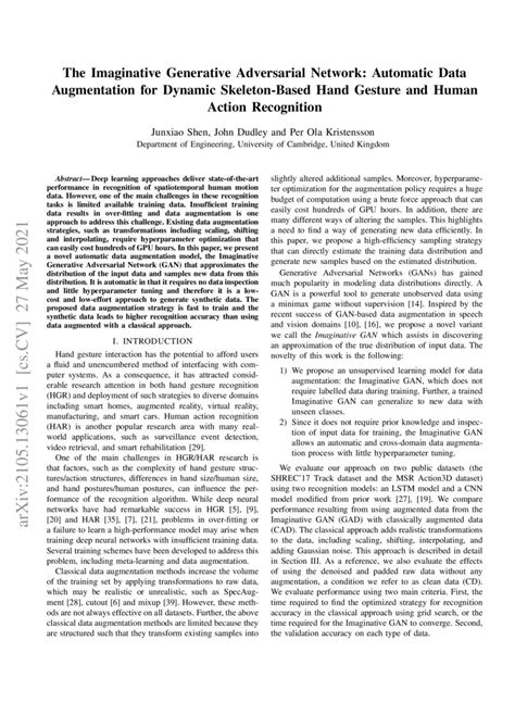 The Imaginative Generative Adversarial Network Automatic Data