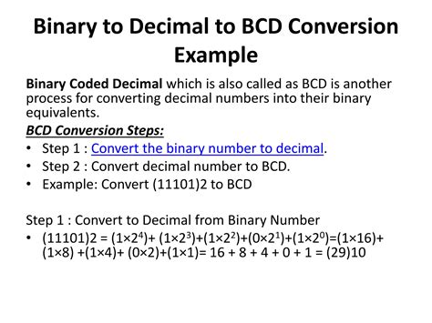 what is bcd number system ppt