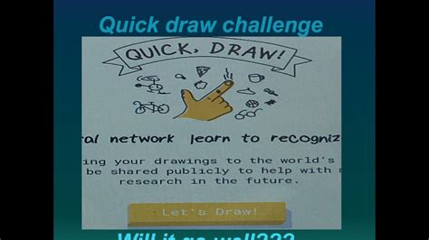 The Quick Draw Challenge 😱 Youtube