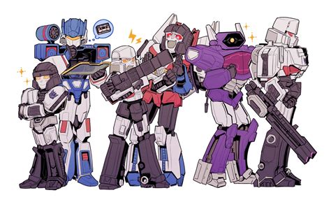 Mozu Suka D Transformers One Megatron Shockwave Transformers Soundwave Transformers