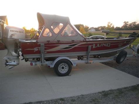 2000 Lund 19 Boat 2010 Honda 200 Hp Four Stroke Motor 8hp Yamaha
