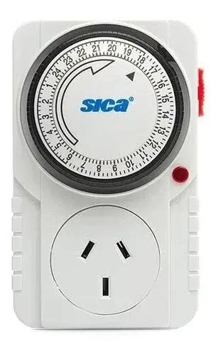 Timer Mecanico Reloj Programable Sica