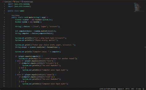 Sanika Konde On Linkedin Rockpaperscissors Java Gamedevelopment