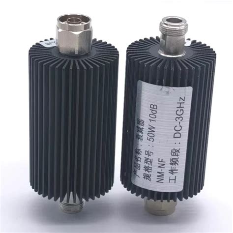 6db 10db 15db 20db 50w Coaxial Attenuator Rf Attenuator Dc 3800mhz Rf Attenuator And