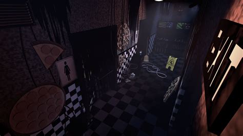 Fnaf 1 Restroom [remake] R Fivenightsatfreddys