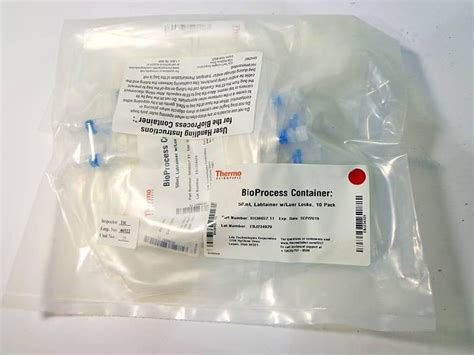 Used Thermo Scientific Labtainer Bpc Bag 50 Ml With 2 Ports Luer