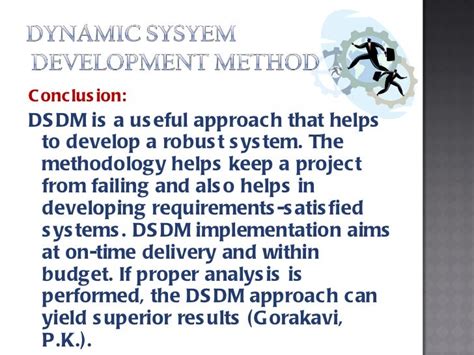 Dynamic System Development Method