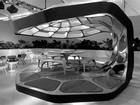 Zaha Hadid Designs Volu Dining Pavilion For Design Miami