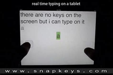 A Keyless Keyboard For Smartphones And Tablets On Show At Mobile World