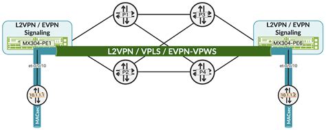 Macsec And L2pt Over Non Point To Point Networks In Junos