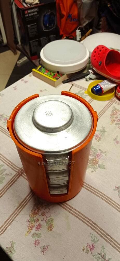 Канчета за храна алуминиеви кутии с капак 3бр Съдове Сервизи Прибори София Продава