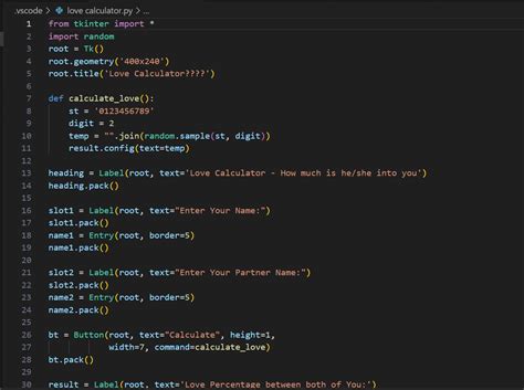 Gayatri Kshirsagar On Linkedin Python Gamedev Lovecalculator