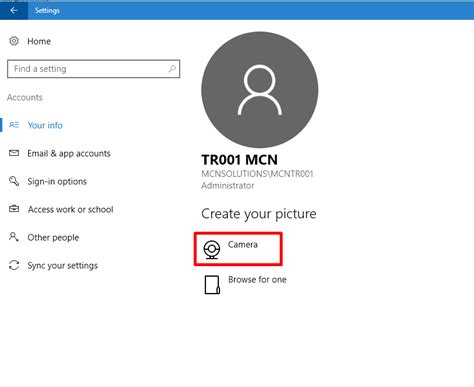 How To Change Account Picture In Windows 10