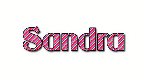 Sandra Logo Free Name Design Tool From Flaming Text