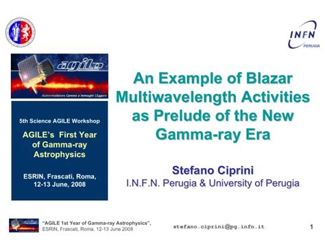 Ppt An Example Of Blazar Blazar An Example Of Multiwavelength Powerpoint Presentation 835971