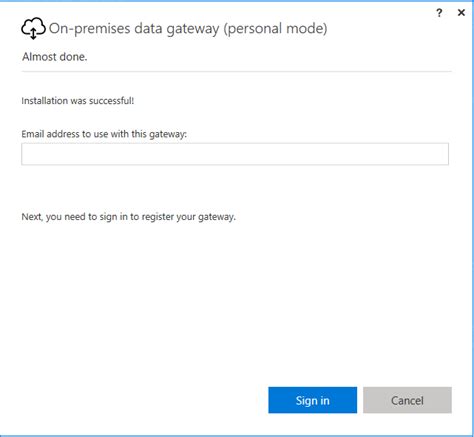 Installation And Setting Up Power Bi Gateway Azure Player