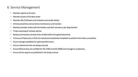 Itsm Policies Presention And Details For Implementation Ppt