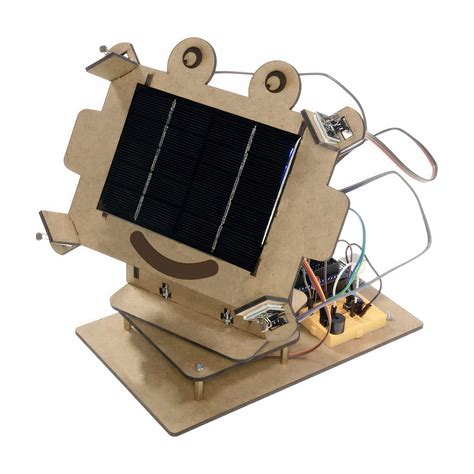 Robotistan Solar Tracker System Compatible With Arduino With Electronic Components Smart