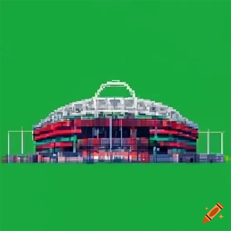 Pixelated Background Park