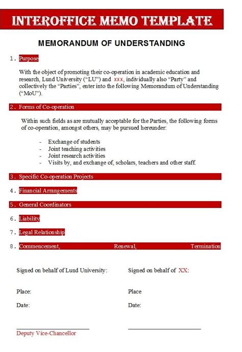Interoffice Memo Templates Excel Word Template Memo Template Word Template Memo