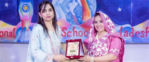 Recognized As The Hardworking Teacher By International Hope School Bangladesh Bogura Branch