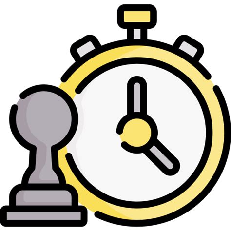 Timestamp Special Lineal Color Icon