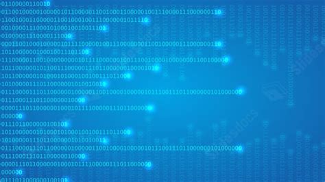 best binary system powerpoint background for presentation