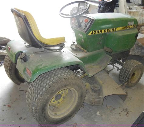 John Deere 314 Lawn Mower In Chapman Ks Item C4056 Sold Purple Wave