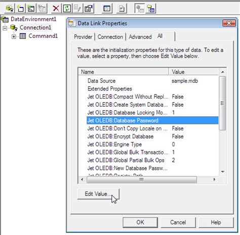 [resolved] impossible to connect data environment to database vbforums