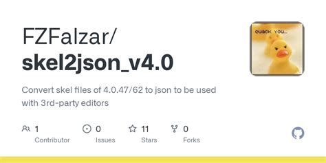 Github Fzfalzar Skel Json V Convert Skel Files Of To Json To Be Used With Rd