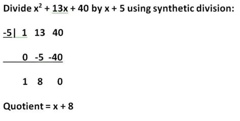 Synthetic Division With Coefficient Not 1 Or A Quadratic Divisor